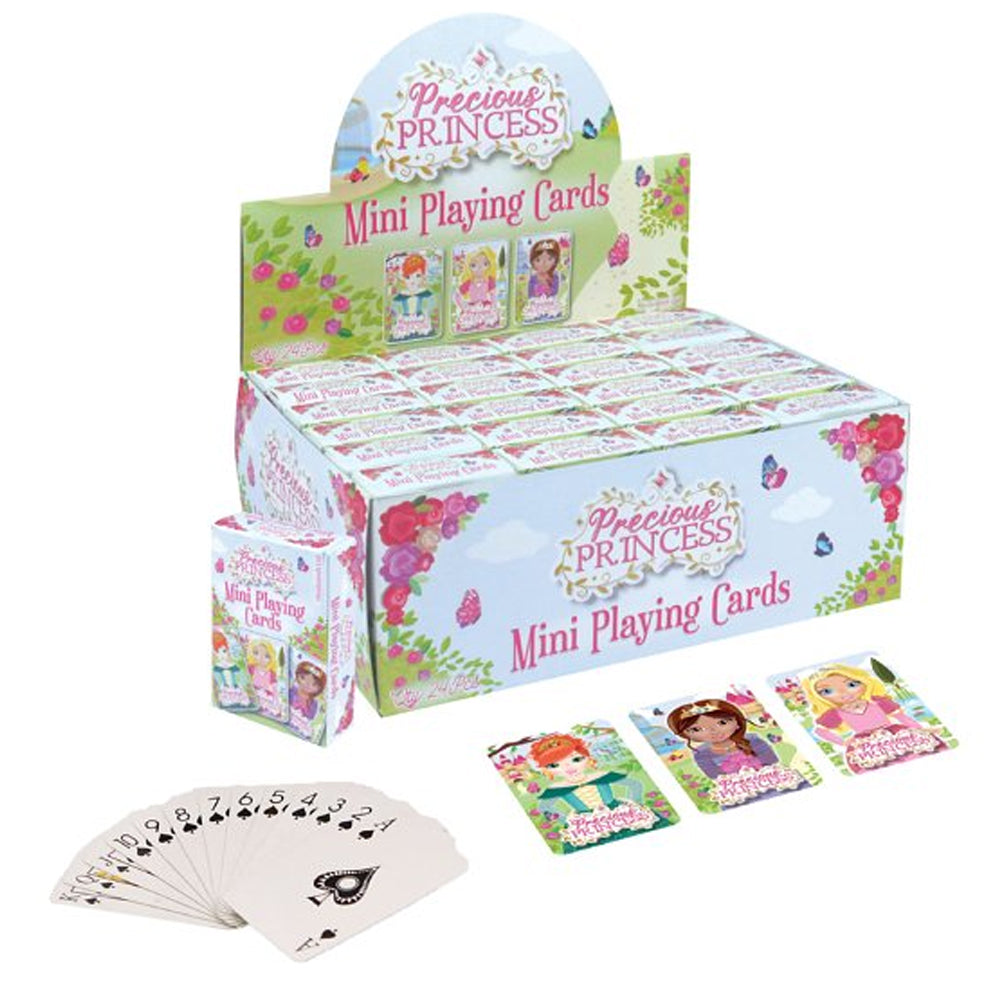 Pack of Mini Princess Playing Cards - Each – Party Packs