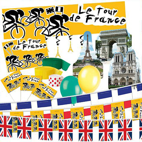 Tour de France Decoration Pack – Party Packs