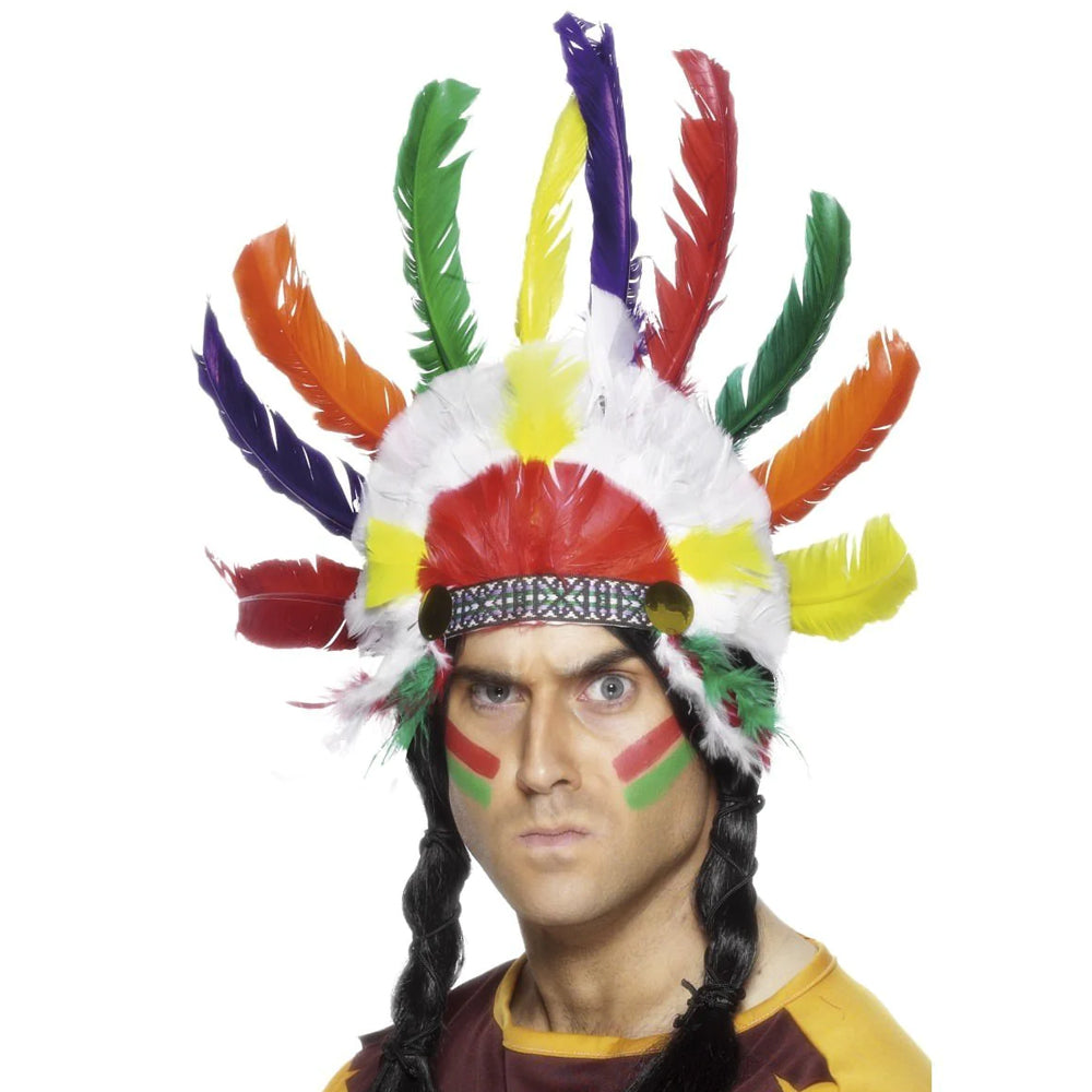 Feathered Sioux Headdress – Party Packs