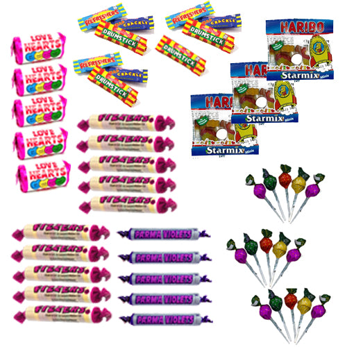 Pack of 50 Assorted Sweets – Party Packs