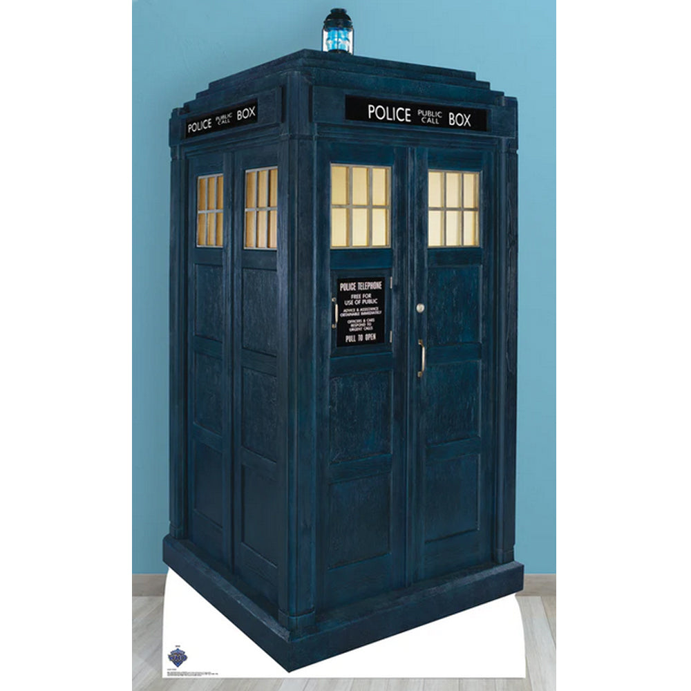 The Tardis Police Box Doctor Who Cardboard Cutout - 1.73m – Party Packs