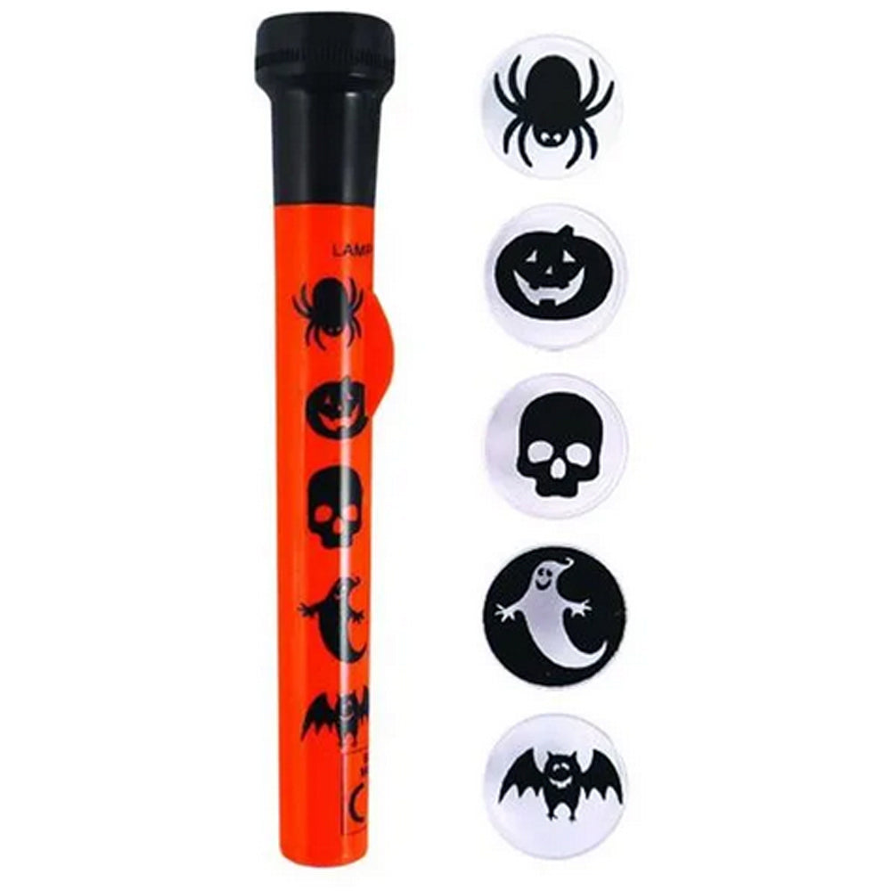 Halloween Torch With 5 Image Covers – Party Packs