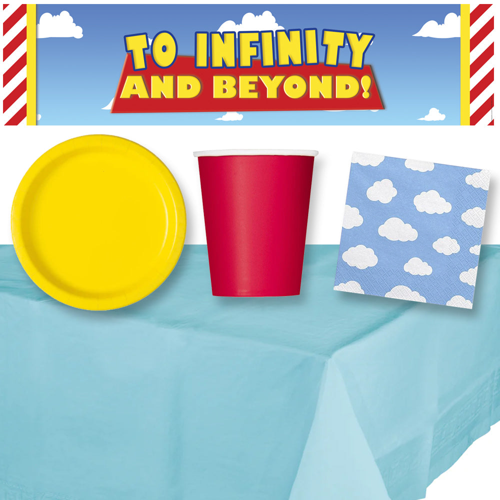 Toy Story Tableware Pack for 8 with FREE Banner! | Party Packs