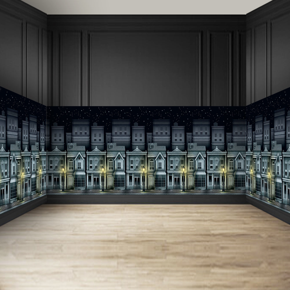 Victorian Townscape Backdrop - Decorations | Party Packs