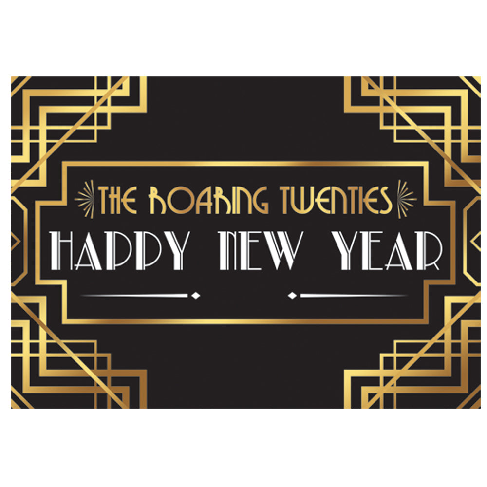 1920's Style The Roaring Twenties Happy New Year Poster Decoration ...