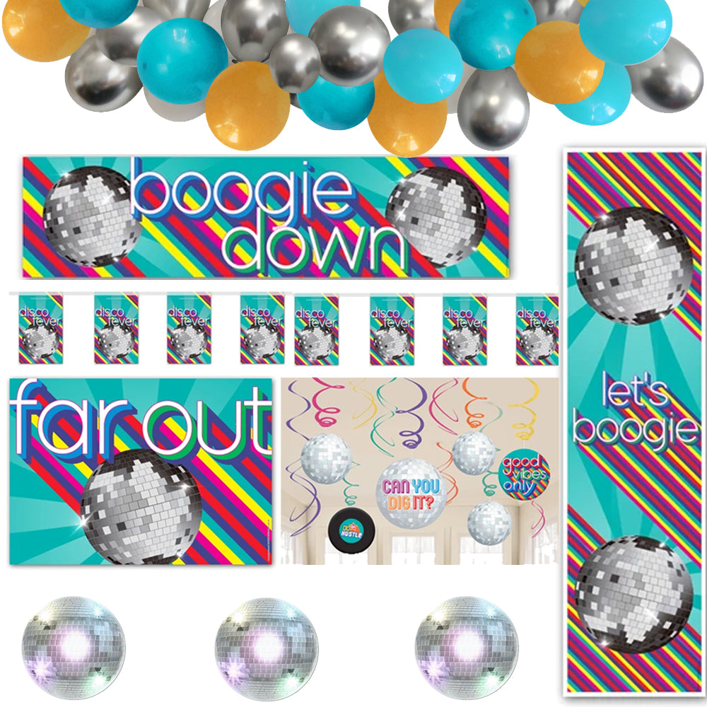 1970's Disco Party Decoration Pack – Party Packs
