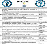 1970s Quiz – Party Packs