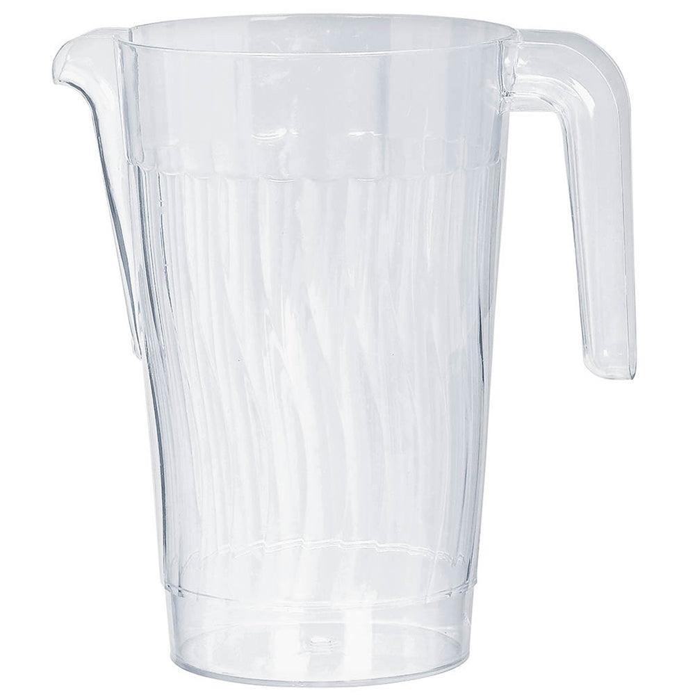Drinks Jug Reusable Clear Plastic - 1.47 Litre - Each – Party Packs