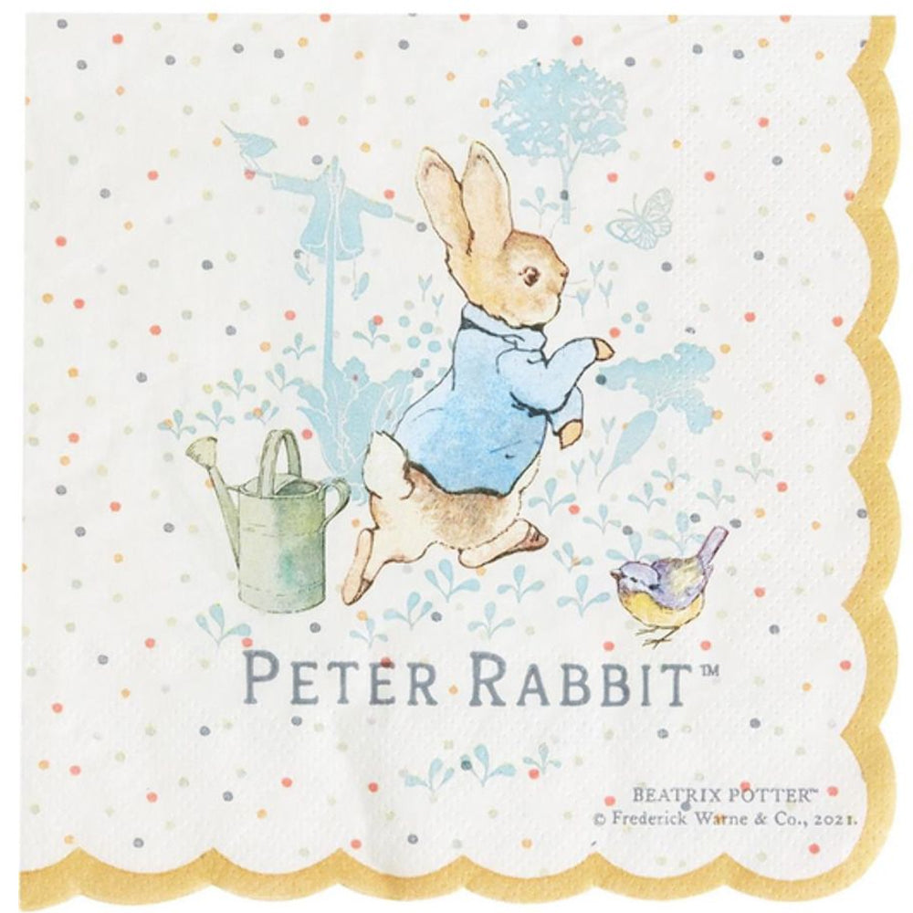 Peter Rabbit Classic Tableware Party Napkins - Pack of 16 – Party Packs
