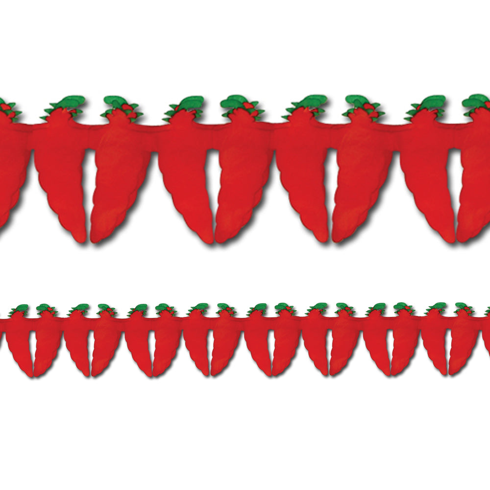 Chilli Pepper Garland - 3.66m – Party Packs