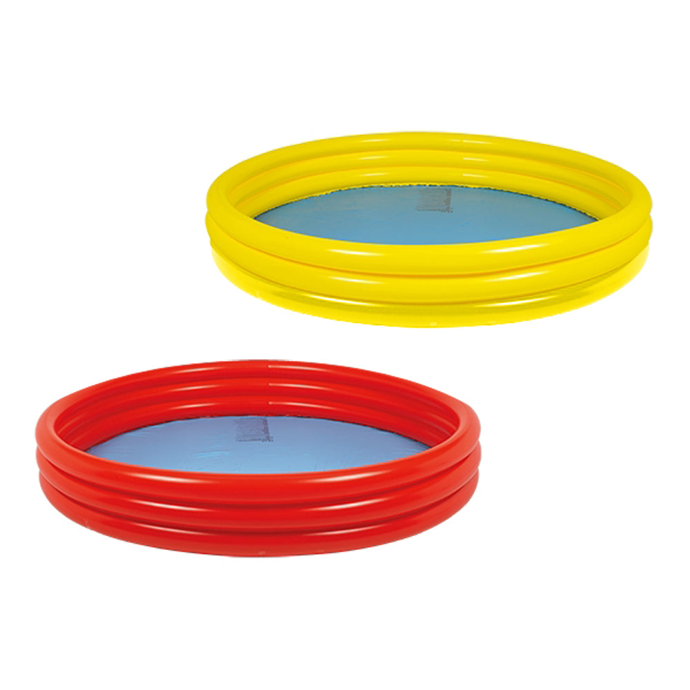 Children's Multicolour Inflatable Paddling Pool - 1.2m - 2 Assorted Co ...