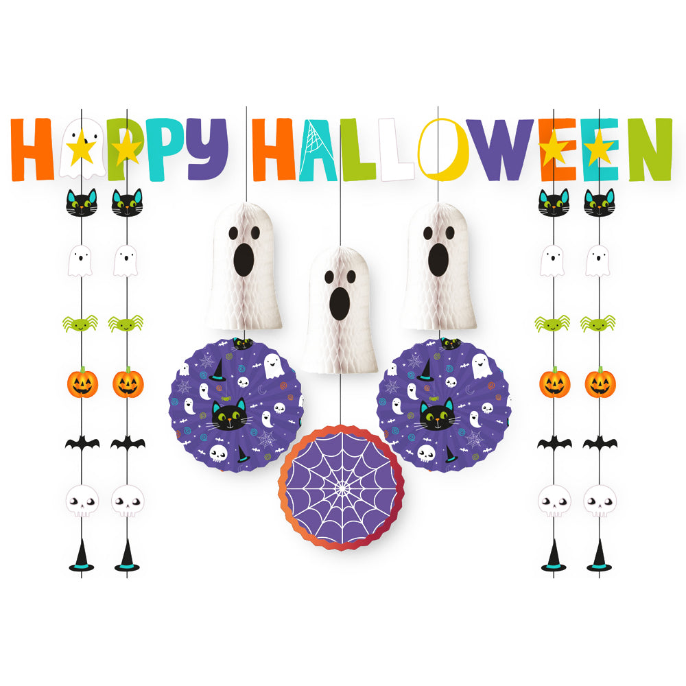 Kids Halloween Decorating Kit - 11 Pieces | Party Packs
