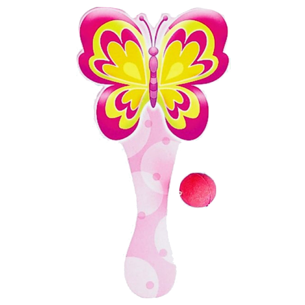 Butterfly Wooden Bat and Ball - 22cm - Each – Party Packs