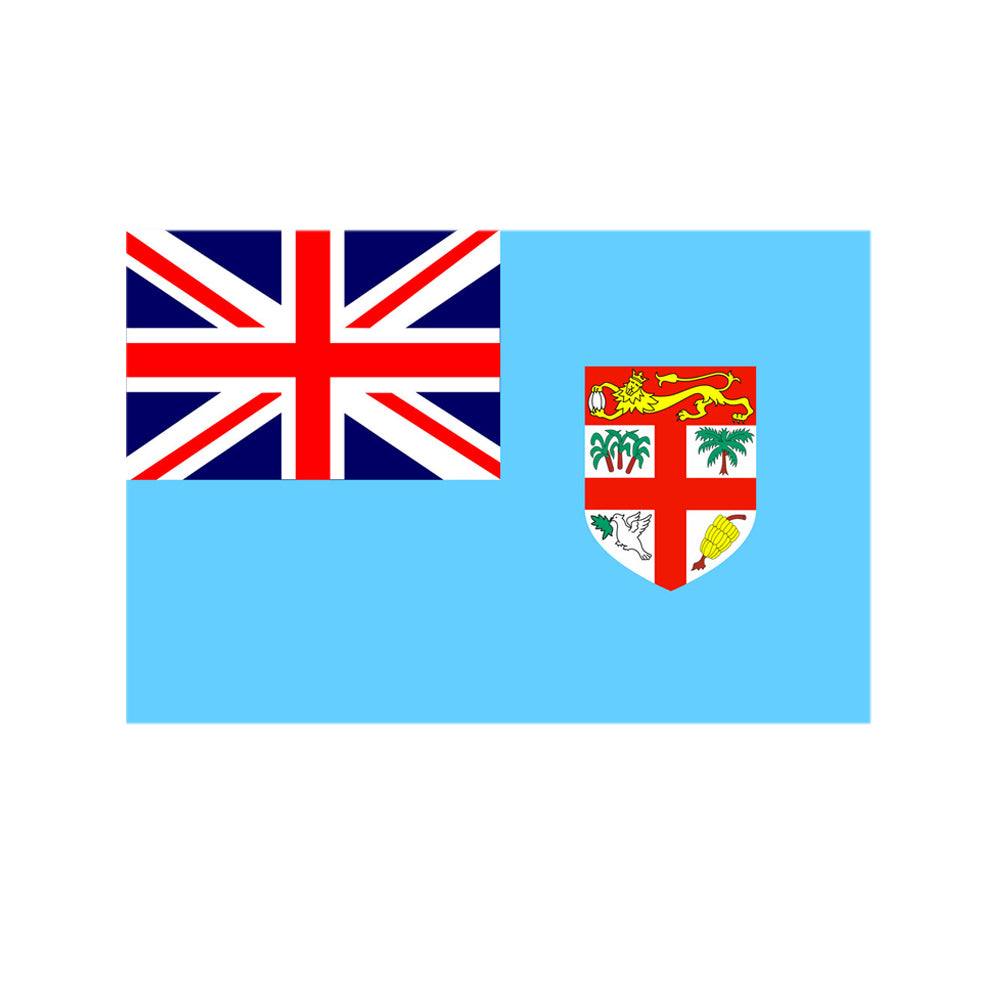 Fiji Polyester Fabric Flag 5ft x 3ft – Party Packs