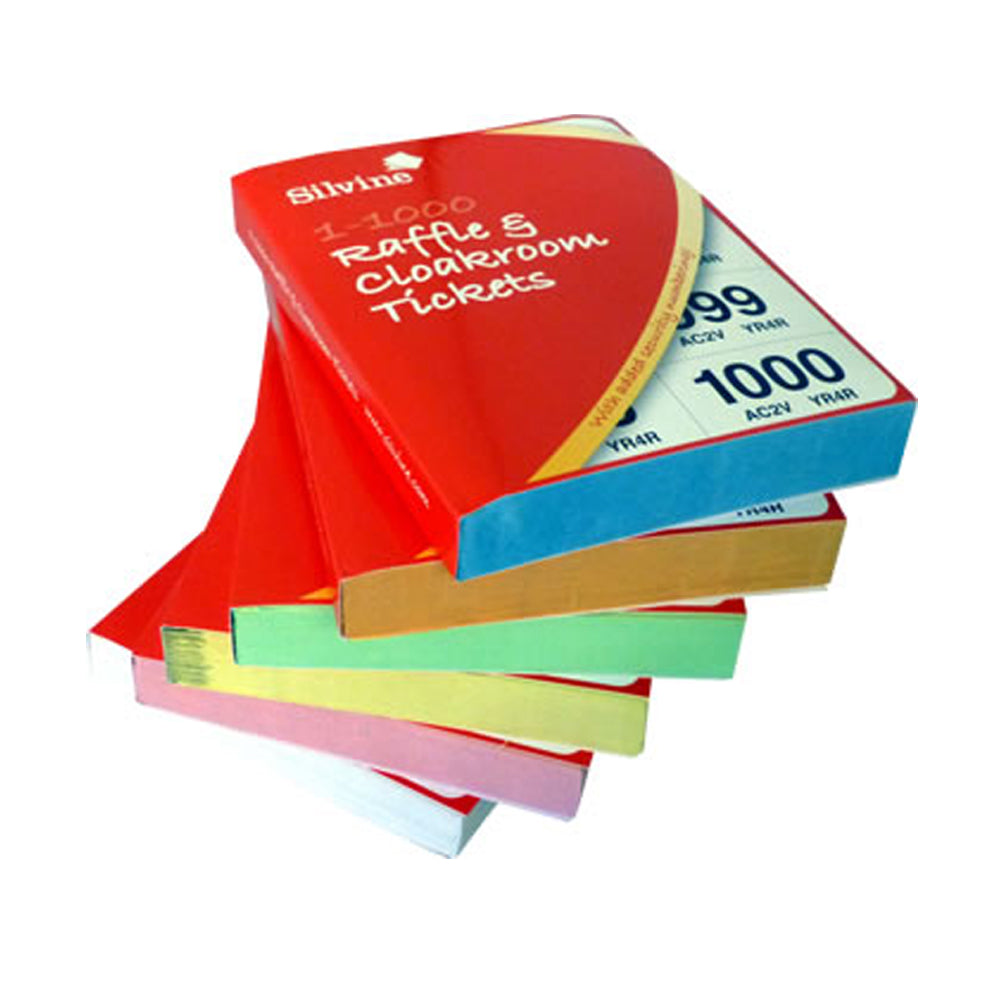 Raffle Tickets - Book of 1000 – Party Packs