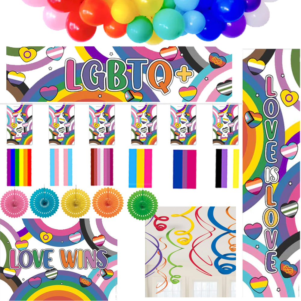 LGBTQ+ Celebration Decoration Pack – Party Packs