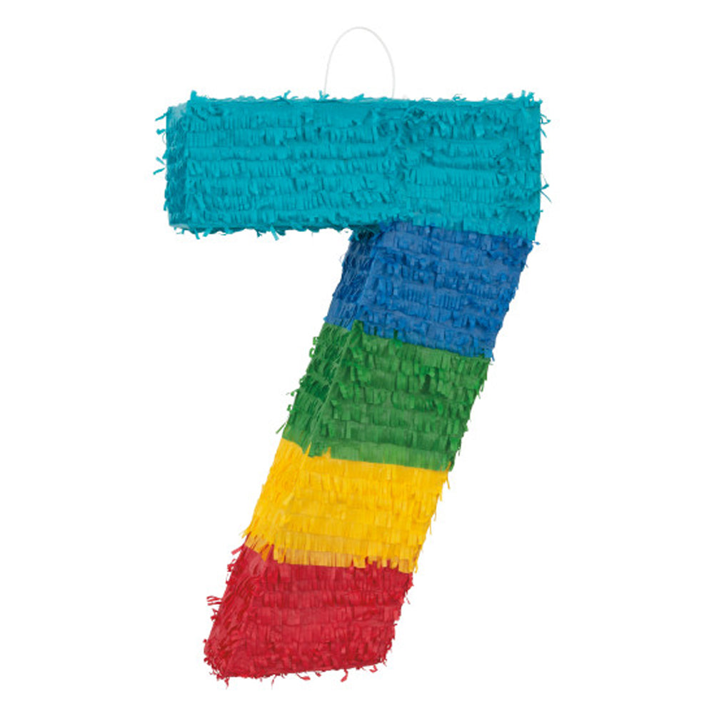 Number 7 Pinata - 56cm – Party Packs