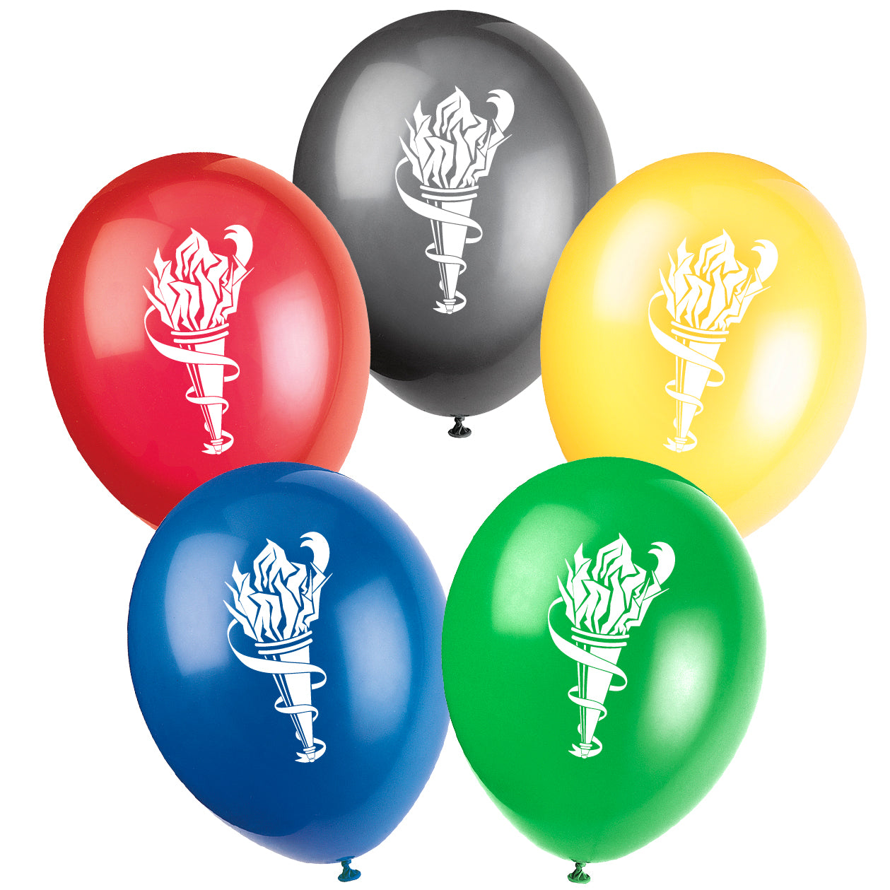 Assorted Colour Summer World Games Balloons - 10" - Pack of 10 – Party ...