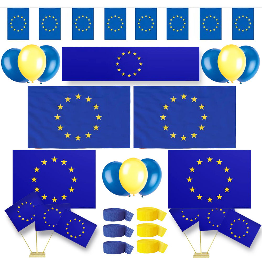 EU European Union Flag Decoration Pack | Party Packs