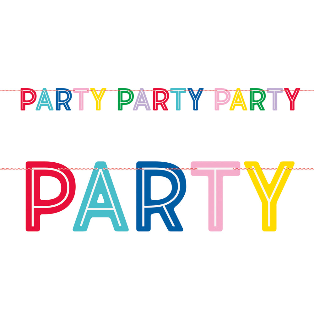 Party Party Party Banner - 2.13m – Party Packs