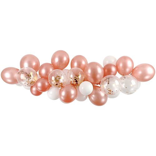 Rose Gold Balloon Arch DIY Kit - 2.5m – Party Packs