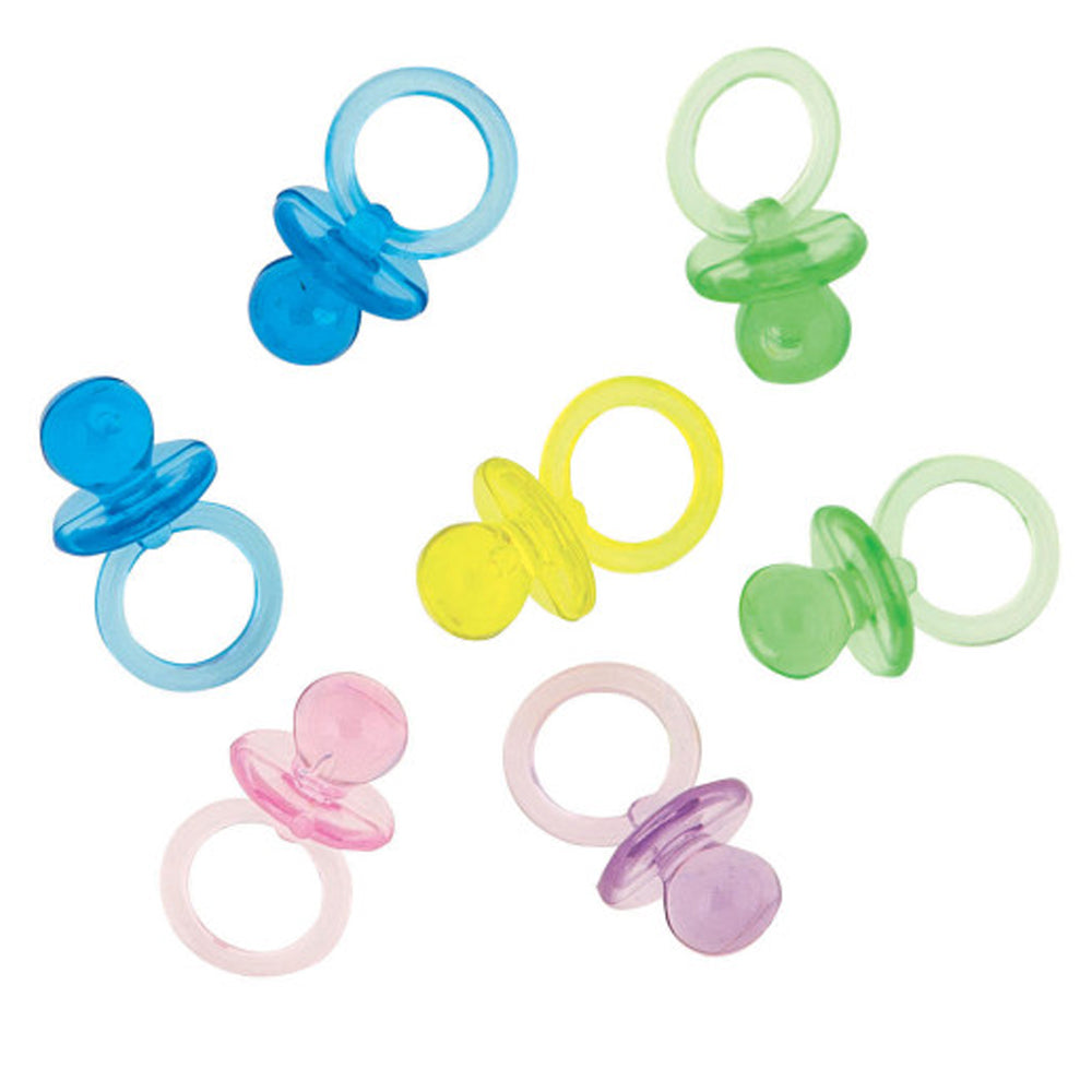 Crystal Dummy Mini Baby Shower Table Sprinkles - 2.5cm - Pack of 18 ...