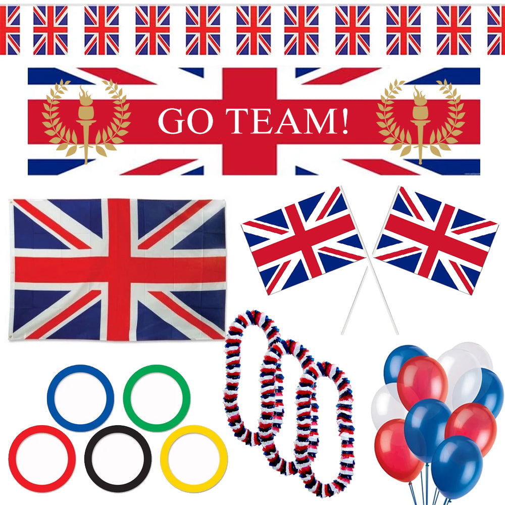 Go Team! Great Britain Supporters Party Pack – Party Packs