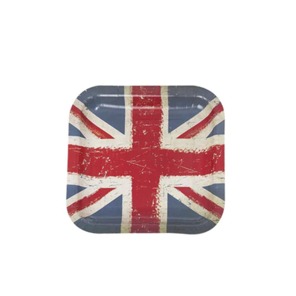 Vintage Union Jack Square Large Union Jack Flag Heavy Duty Stitched