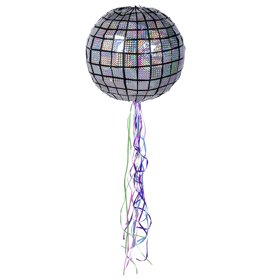 Disco Ball Pull Pinata - 30cm – Party Packs