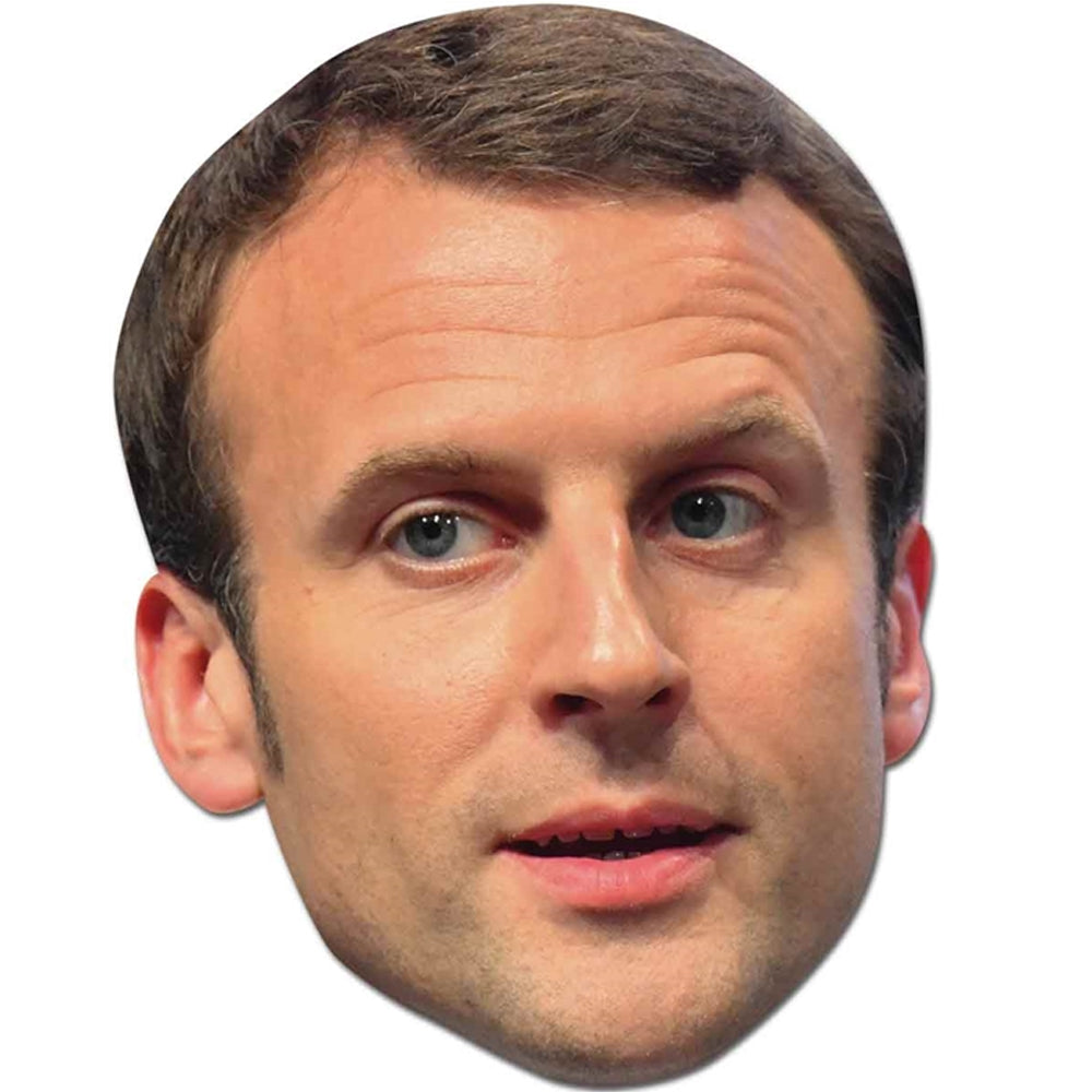 Emmanuel Macron Card Mask – Party Packs