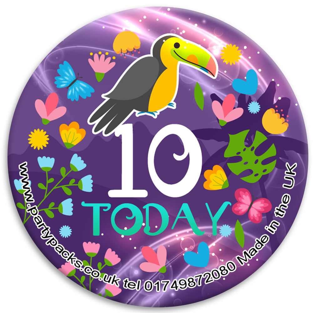Personalised Enchanted Miracle Badge - 58mm - Each – Party Packs