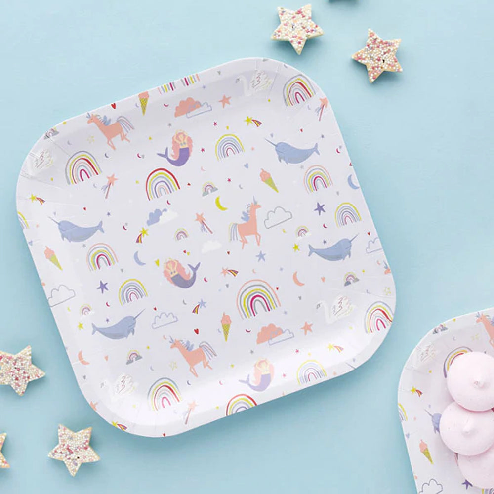 Enchanted Paper Plates - Pack of 8 – Party Packs