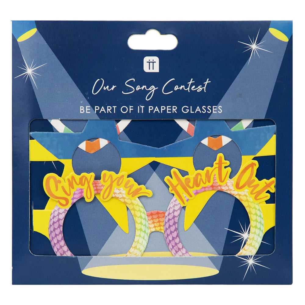 Song Contest Fancy Dress Up - Pack of 8 – Party Packs