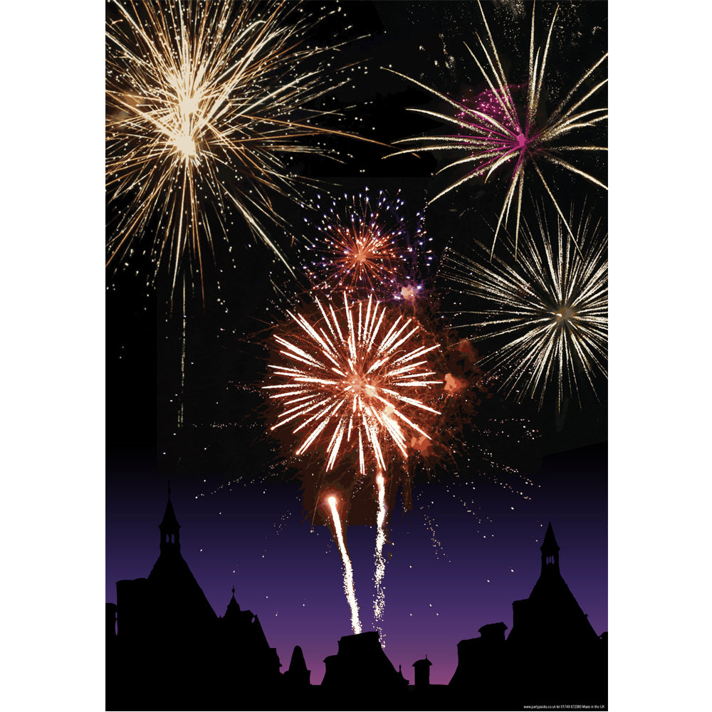Fireworks Bonfire Night Poster - A3 – Party Packs