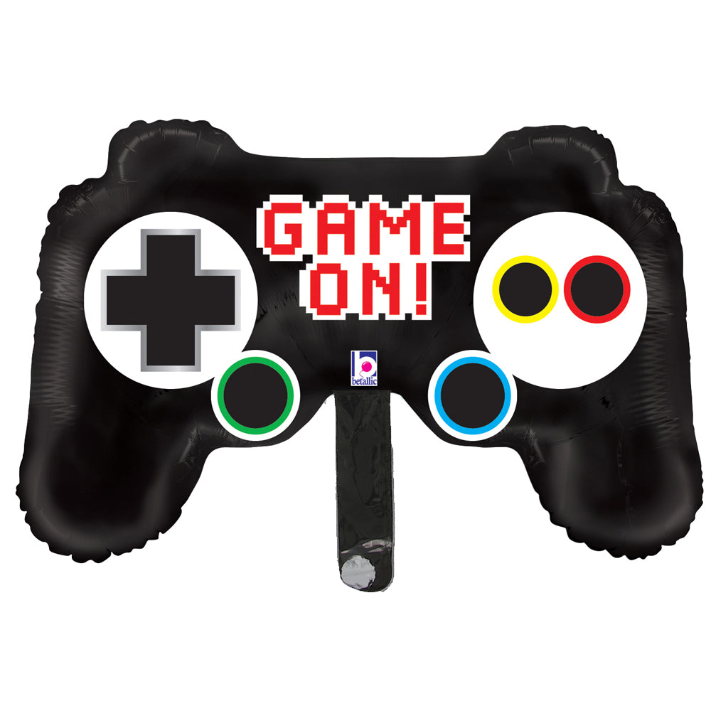 Game Controller Air Fill Foil Balloon - Decorations | Party Packs