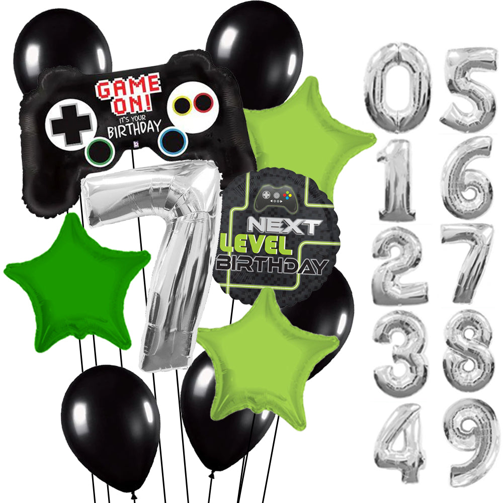 Uninflated Gaming Balloon Bundle - Choose Your Age – Party Packs