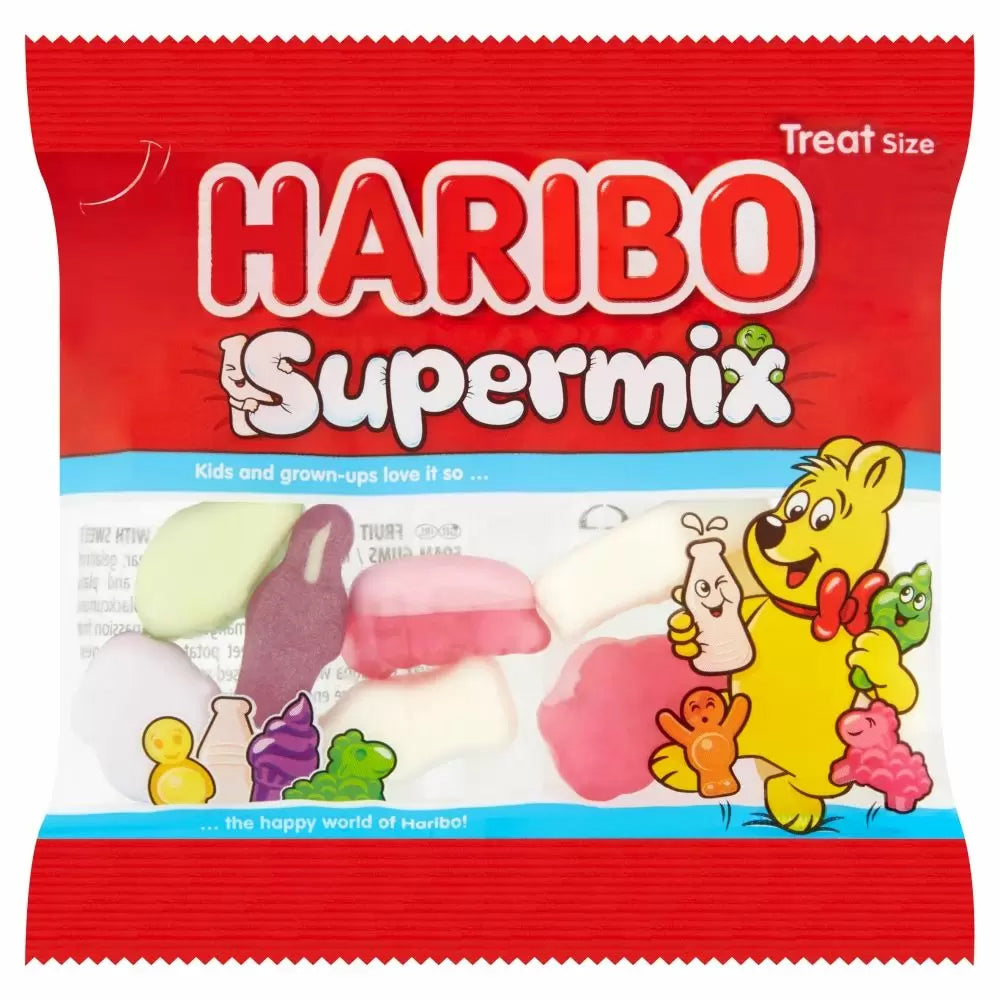 Haribo Super Mix Treat Bag - 16g Mini Bag - Each – Party Packs