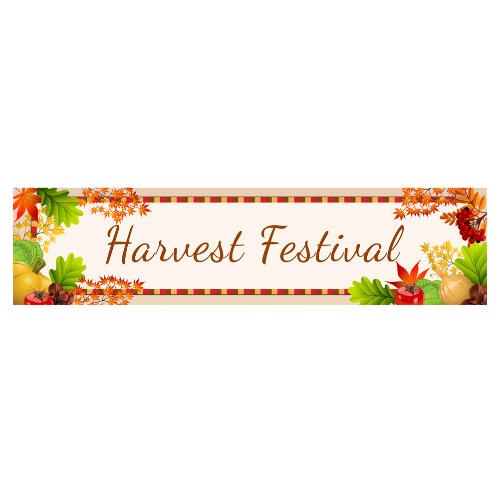 Harvest Festival Banner - 1.2m – Party Packs