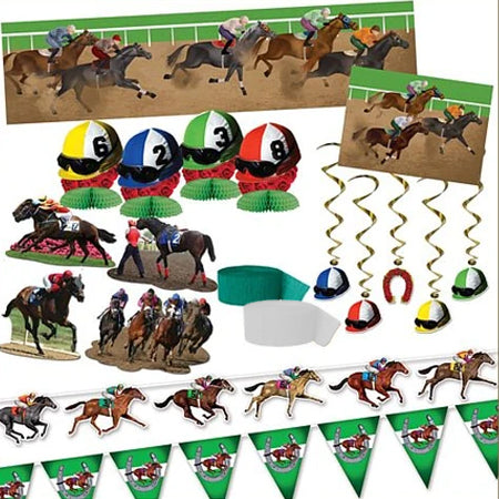 Horse Racing Decoration Pack – Party Packs