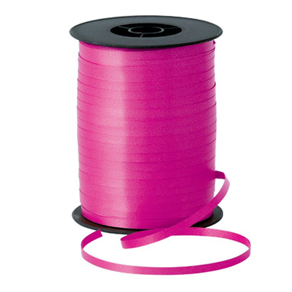 Hot Pink Curling Ribbon - 91.4m – Party Packs