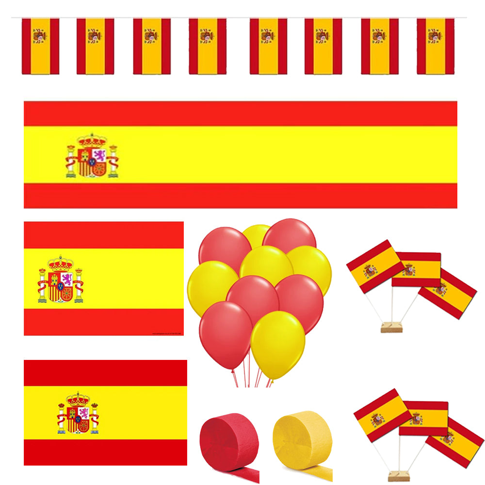 Spain Flag Decoration Pack | Party Packs