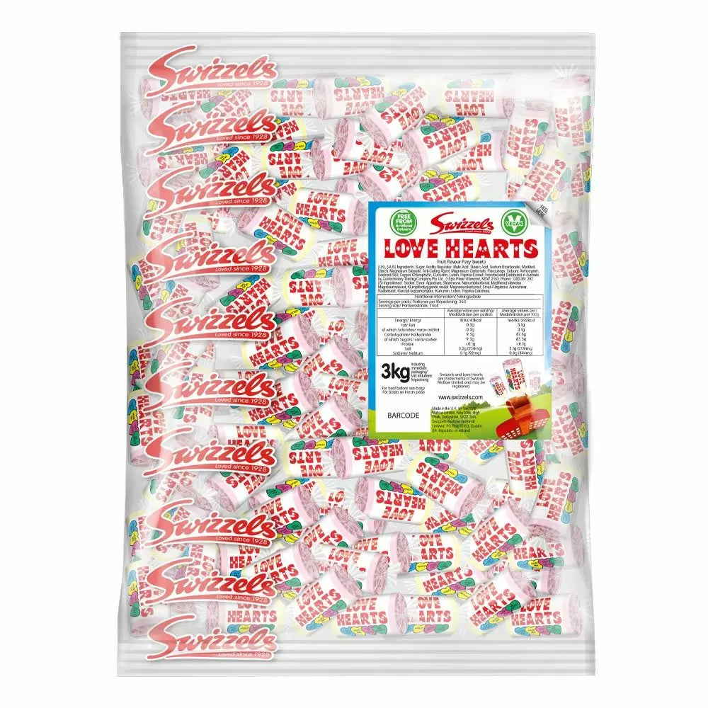 Mini Love Hearts - Pack of 260 – Party Packs