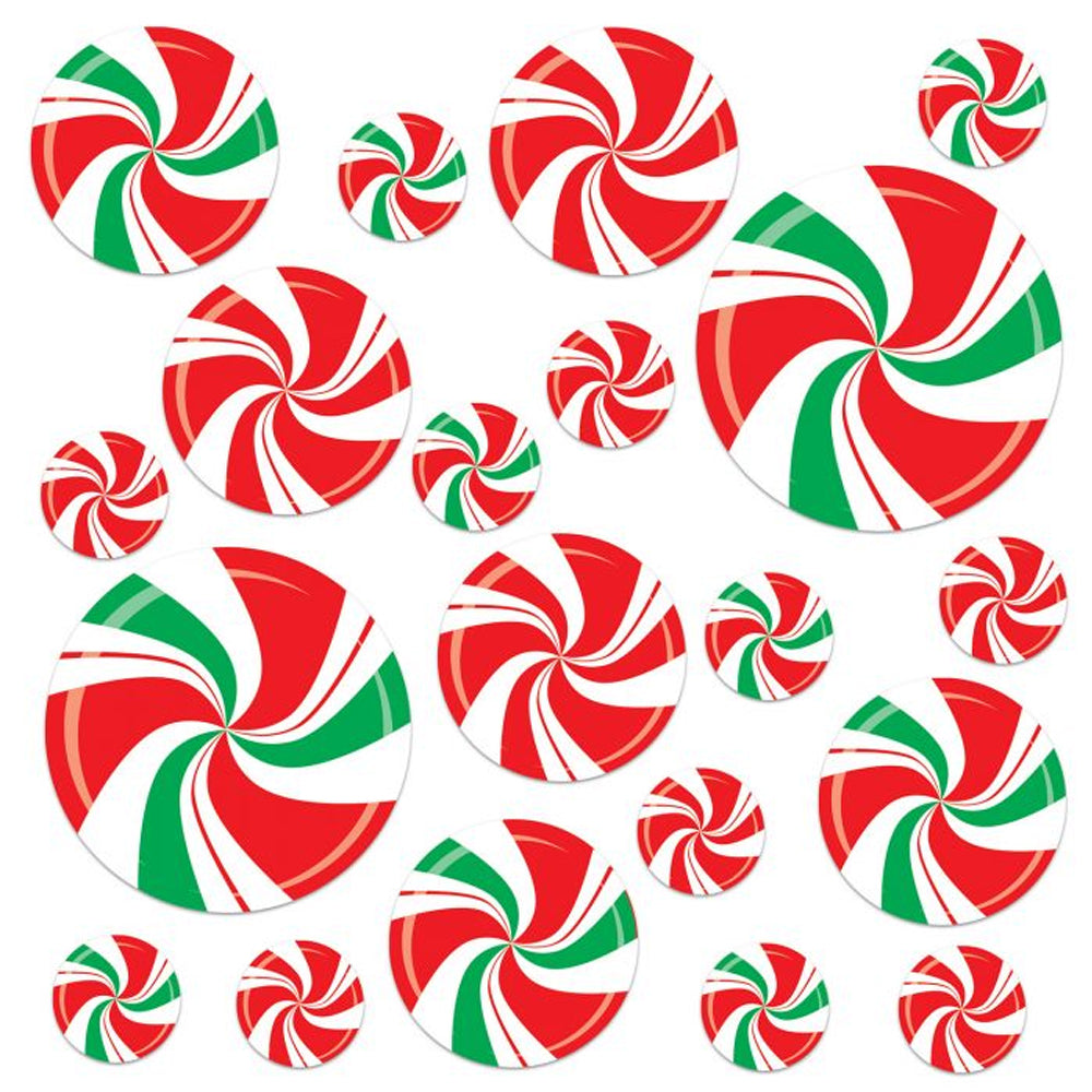 Peppermint Cutouts - 20 Pieces – Party Packs