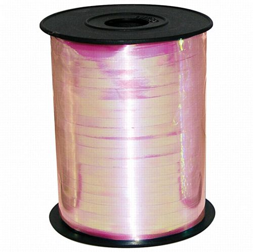 Iridescent Pink Balloon Ribbon - 230m – Party Packs