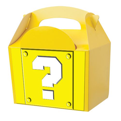 Video Game Mystery Block Party Box Kit - 15cm - Pack of 4 – Party Packs