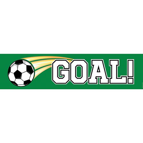 Football Goal Banner - 1.2m – Party Packs