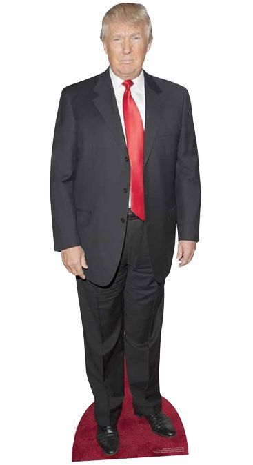 Donald Trump Cardboard Cutout - 1.86m – Party Packs