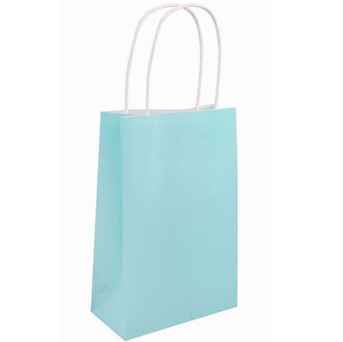 Light Blue Paper Party Bags - 21cm - Each – Party Packs