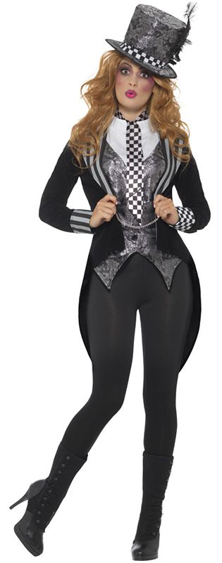 Dark Miss Mad Hatter Costume – Party Packs