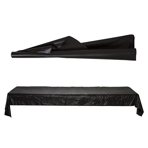 Jumbo Black Table Roll - 1m x 76m – Party Packs